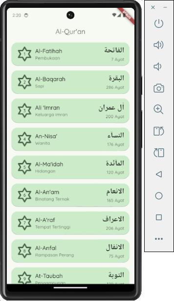 Tutorial Membuat Aplikasi Al-Quran Dengan Flutter #5: Menampilkan Daftar Surah — SantriKoding ...